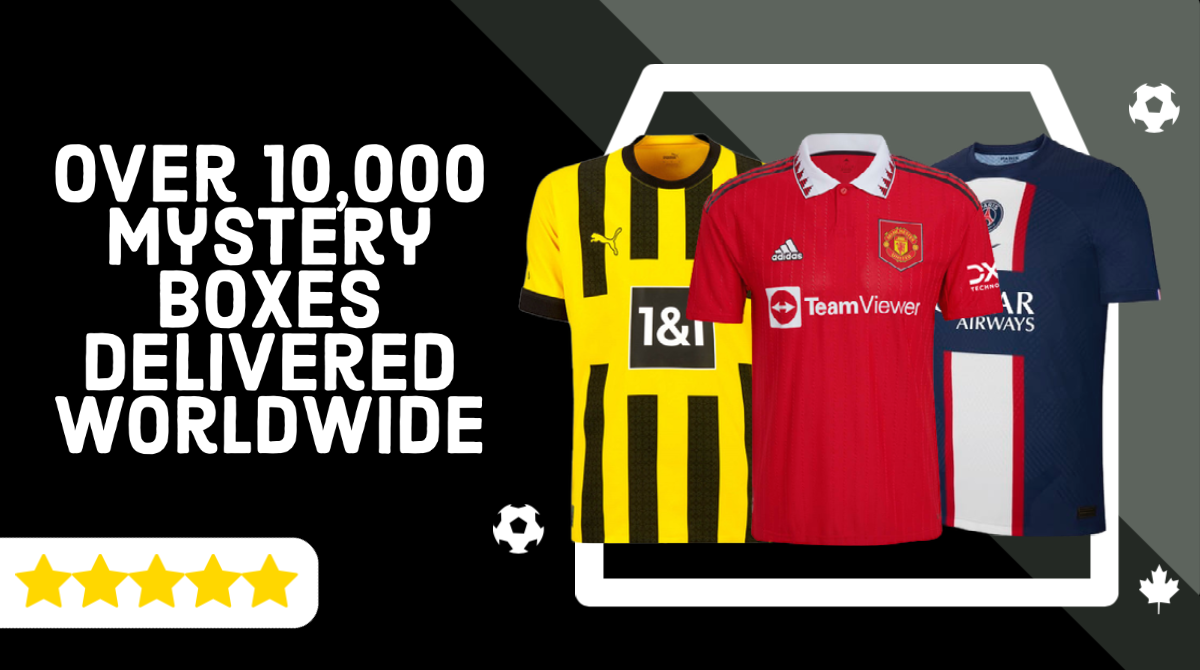 Soccer Jersey Mystery Box & Subscription | – Mystery Jerseys
